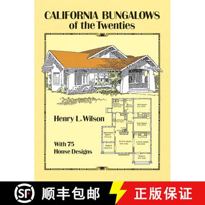 预订 California Bungalows of the Twenties [9780486275079]