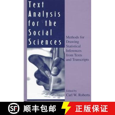 【3-4周达】Text Analysis for the Social Sciences: Methods for Drawing Statistical Inferences From Tex... [9780805817348]