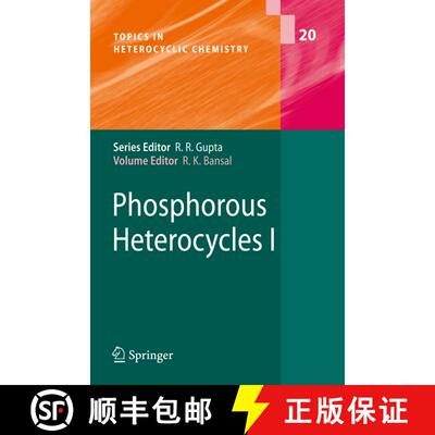 【3-4周达】精装 Phosphorous Heterocycles I [9783642003370]