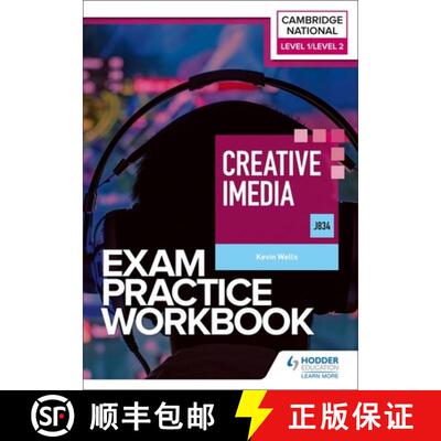 【3-4周达】Level 1/Level 2 Cambridge National in Creative iMedia (J834) Exam Practice Workbook [9781398384699]