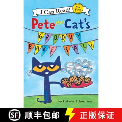 【3-4周达】Pete the Cat's Groovy Bake Sale [9781098255152]