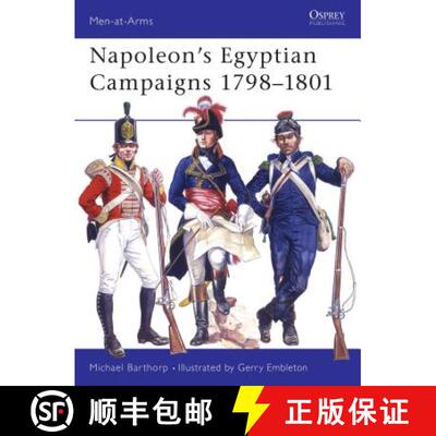【3-4周达】Napoleon's Egyptian Campaigns, 1798-1801 [9780850451269]