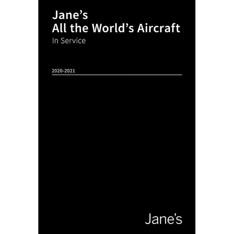 预订简氏全球飞机：现役 Jane's All The World's Aircraft: In Service 2020-2021 ...