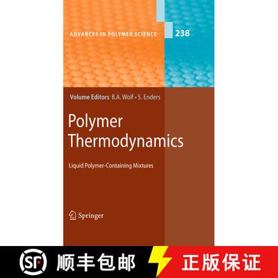 【3-4周达】Polymer Thermodynamics : Liquid Polymer-Containing Mixtures [9783642266751]