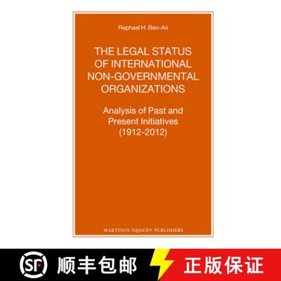 预订 The Legal Status of International Non-Governmental Organizations: Analysis of Past and Present I... [9789004254367]