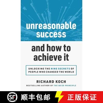 【3-4周达】精装 Unreasonable Success and How to Achieve It: Unlocking the 9 Secrets of People Who Cha... [9781642011463]