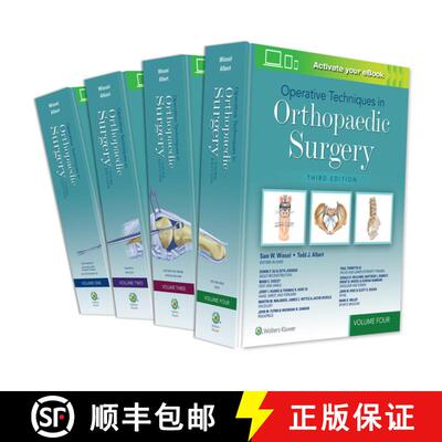 【3-4周达】Operative Techniques in Orthopaedic Surgery (Includes Full Video Package) [9781975145071]