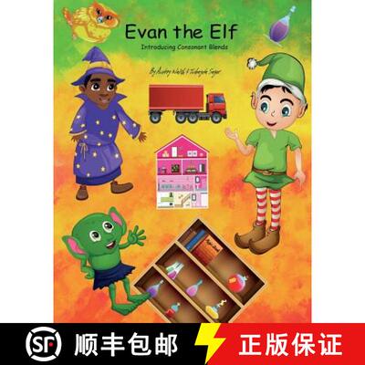 【3-4周达】Evan the Elf (The Magic Forest): Introducing Consonant Blends [9781944291020]