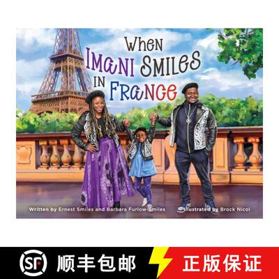 【3-4周达】When Imani Smiles in France [9781647045265]