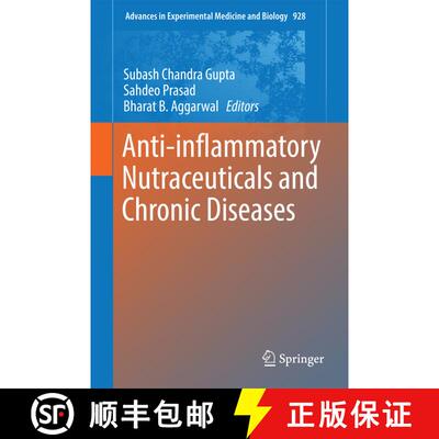 【3-4周达】精装 Anti-inflammatory Nutraceuticals and Chronic Diseases [9783319413327]