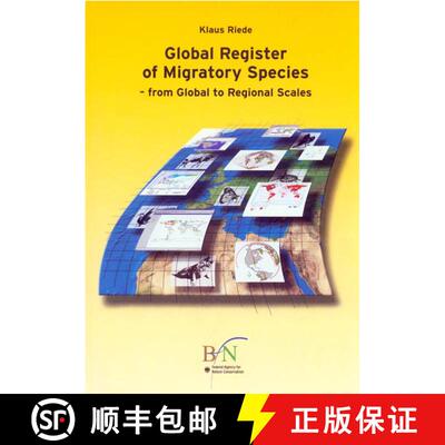 预订 Global Register of Migratory Species - From Global to Regional Scales [9783784338453]