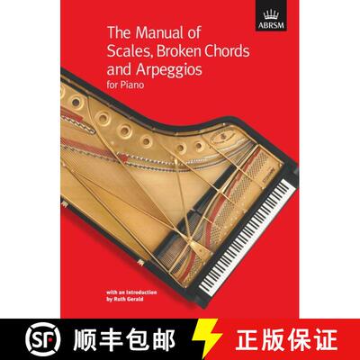【3-4周达】The Manual of Scales, Broken Chords and Arpeggios [9781860961120]