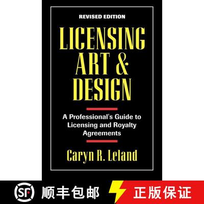 【3-4周达】Licensing Art and Design: A Professional's Guide to Licensing and Royalty Agreements [9781880559277]
