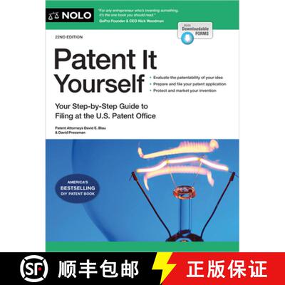 【3-4周达】Patent It Yourself: Your Step-By-Step Guide to Filing at the U.S. Patent Office [9781413332681]