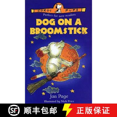 【3-4周达】Dog On A Broomstick [9780552575577]