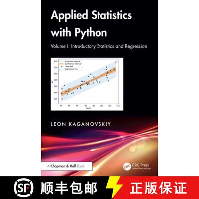 【3-4周达】精装 Applied Statistics with Python: Volume I: Introductory Statistics and Regression [9781032751931]