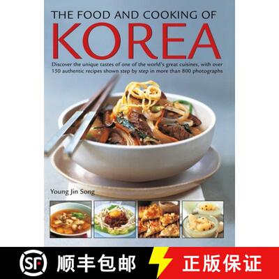 【3-4周达】The Food and Cooking of Korea: Discover the Unique Tastes of One of the World's Great Cuis... [9781780195254]