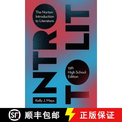 【3-4周达】The Norton Introduction to Literature (Fifteenth High School Edition) [9781324100911]
