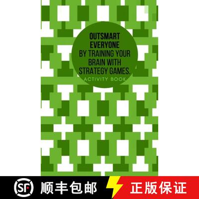 【3-4周达】Outsmart everyone by training your brain with Strategy.Games Activity book [9781716338922]
