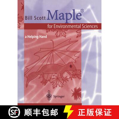 【3-4周达】Maple(r) for Environmental Sciences: A Helping Hand [9783540658269]