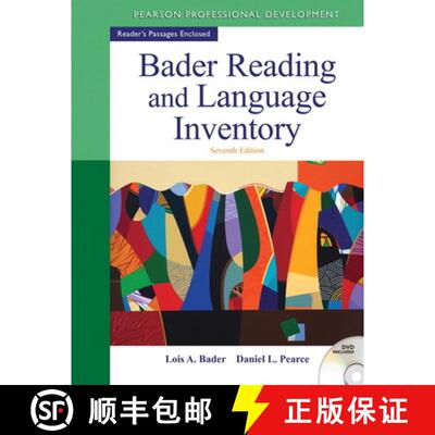 【3-4周达】Bader Reading & Language Inventory [9780132943680]