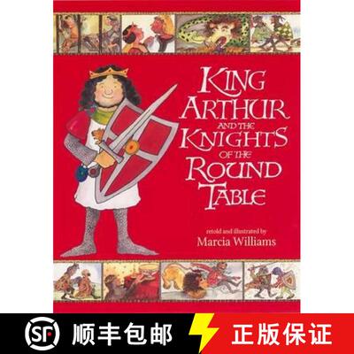 【3-4周达】King Arthur and the Knights of the Round Table: Entertaining comic-strip retellings of exc... [9781406318661]