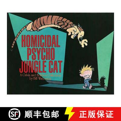 【3-4周达】Homicidal Psycho Jungle Cat: Calvin & Hobbes Series: Book Thirteen [9780751511277]