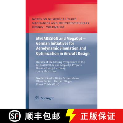 【3-4周达】精装 MEGADESIGN and MegaOpt - German Initiatives for Aerodynamic Simulation and Optimizati... [9783642040924]