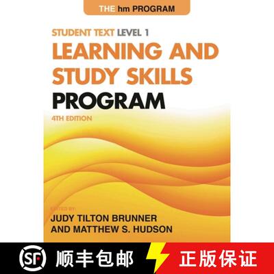 【3-4周达】The hm Learning and Study Skills Program: Student Text Level 1, 4th Edition [9781475803839]