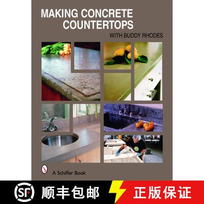 【3-4周达】Making Concrete Countertops [9780764324772]