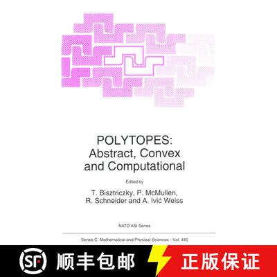 【3-4周达】Polytopes [9780792330165]