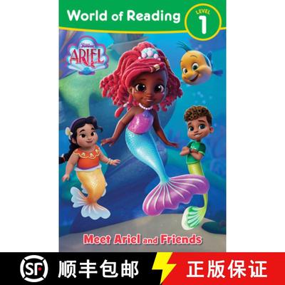 【3-4周达】World of Reading: Disney Junior Ariel: Meet Ariel and Friends [9781368094313]