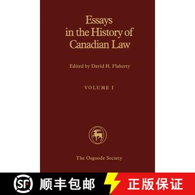 【3-4周达】Essays in the History of Canadian Law, Volume I [9781487598587]