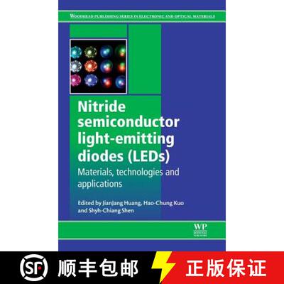【3-4周达】Nitride Semiconductor Light-Emitting Diodes (LEDs): Materials, Technologies and Applications [9780081014066]