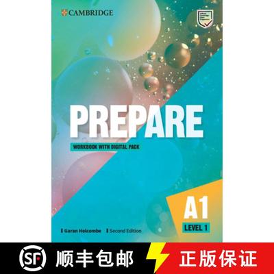 【3-4周达】Prepare Level 1 Workbook with Digital Pack [9781009023016]