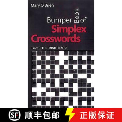 【3-4周达】Bumper Book of Simplex Crosswords: From the Irish Times [9780717143849]