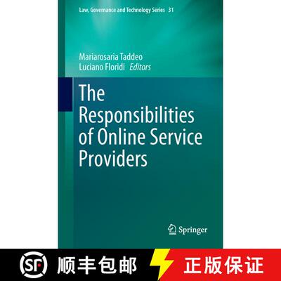 【3-4周达】精装 The Responsibilities of Online Service Providers (1st ed. 2017) [9783319478517]