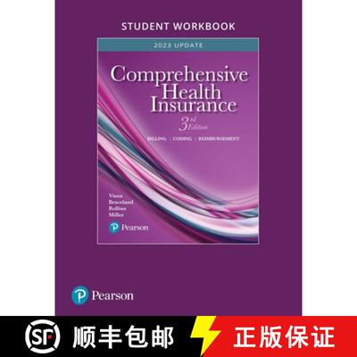 【3-4周达】Student Workbook for Comprehensive Health Insurance: Billing, Coding, and Reimbursement [9780134787299]