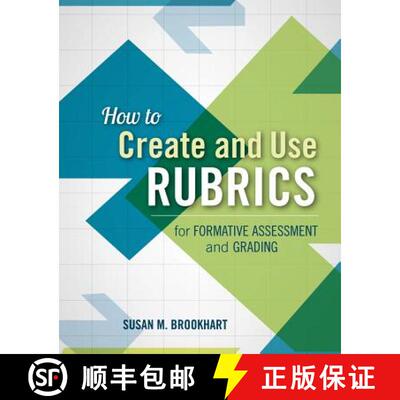 【3-4周达】How to Create and Use Rubrics for Formative Assessment and Grading [9781416615071]
