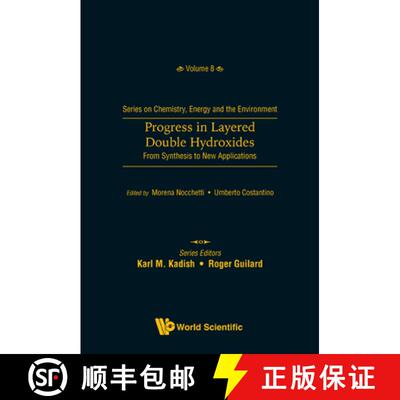 【3-4周达】Progress in Layered Double Hydroxides: From Synthesis to New Applications [9789811240607]