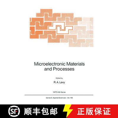 【3-4周达】Microelectronic Materials and Processes [9780792301547]