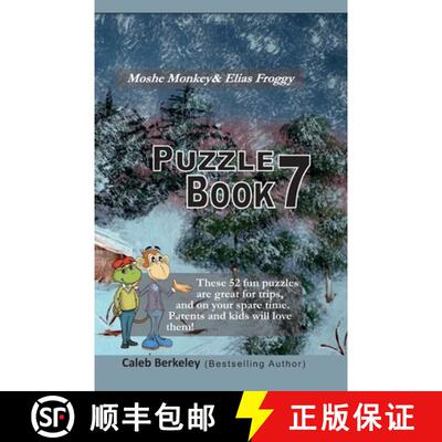 【3-4周达】Moshe Monkey and Elias Froggy Puzzle Book 7 [9781989612101]