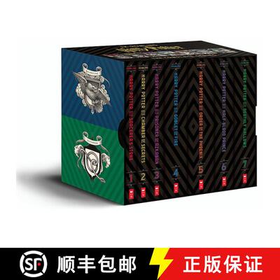 【3-4周达】Harry Potter Books 1-7 Special Edition Boxed Set [9781338218398]