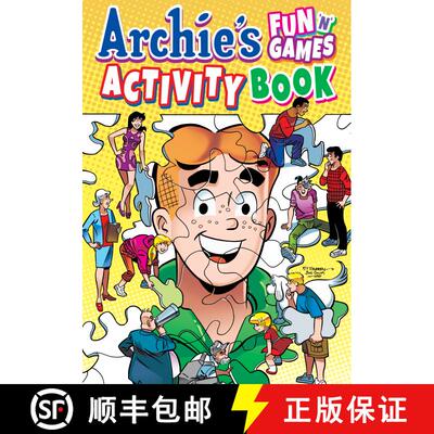【3-4周达】Archie's Fun 'n' Games Activity Book [9781936975518]