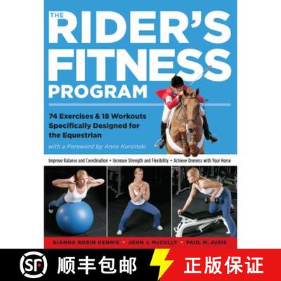 【3-4周达】The Rider's Fitness Program: 85 Fitness Exercises Specifically Designed to Help You Improv... [9781580175425]