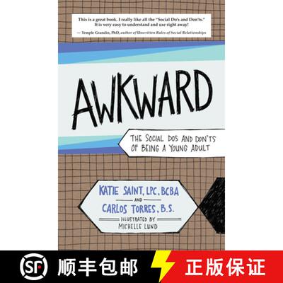 【3-4周达】AWKWARD – The Social Dos and Don`ts of Being a Young Adult [9781941765791]