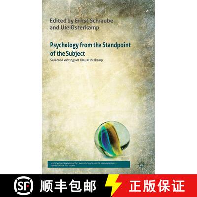 【3-4周达】精装 Psychology from the Standpoint of the Subject: Selected Writings of Klaus Holzkamp [9780230577671]