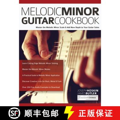 【3-4周达】Melodic Minor Guitar Cookbook [9781789332070]