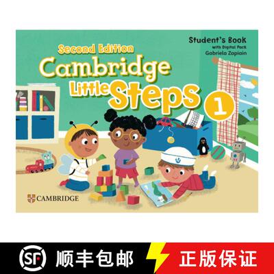 【3-4周达】Cambridge Little Steps Level 1 Student's Book with Digital Pack [9781009800679]