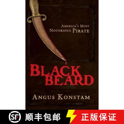 【3-4周达】Blackbeard: America's Most Notorious Pirate [9780470128213]